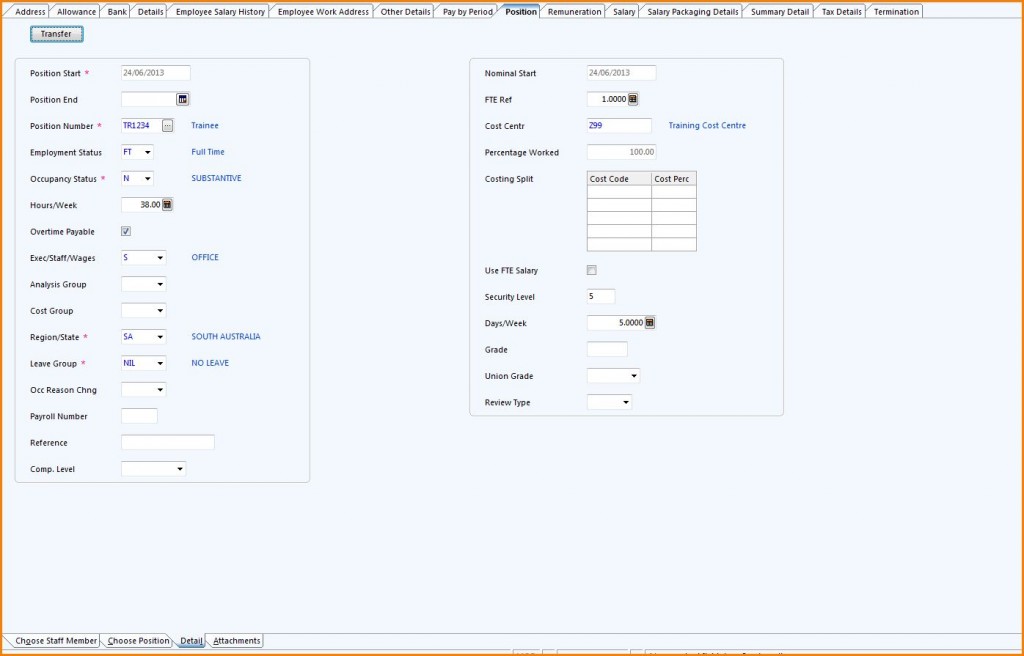 Customising Chris21 Forms – How to Place a Field onto a Form